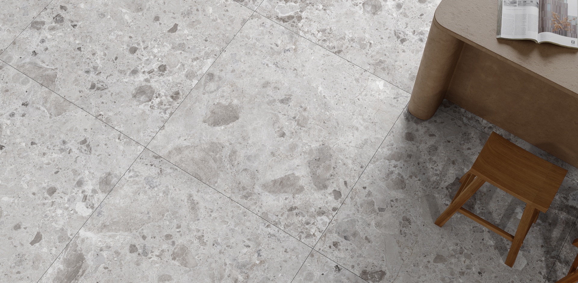 CC Stone Grey 298x600 mm │ Colour Ceramica A/S